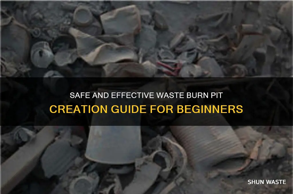 Safe And Effective Waste Burn Pit Creation Guide For Beginners | ShunWaste