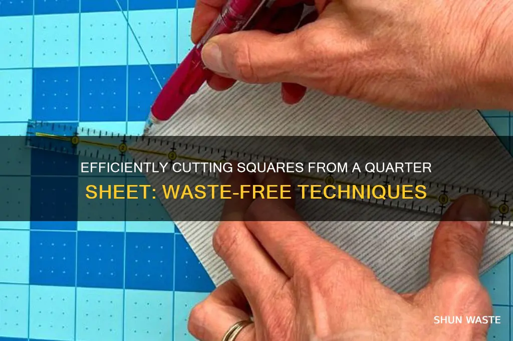 Efficiently Cutting Squares From A Quarter Sheet: Waste-Free Techniques ...