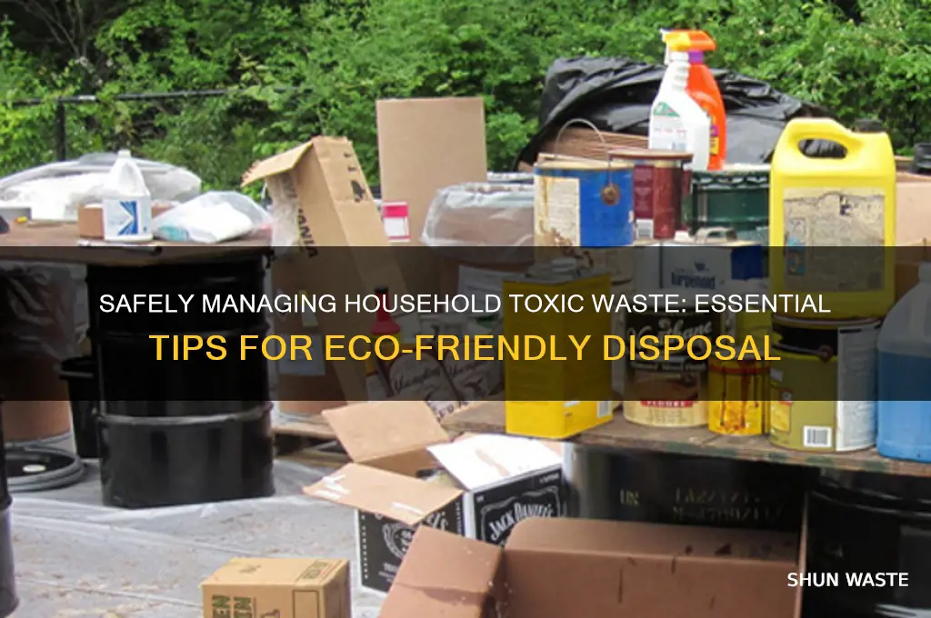 Safely Managing Household Toxic Waste: Essential Tips For Eco-Friendly ...