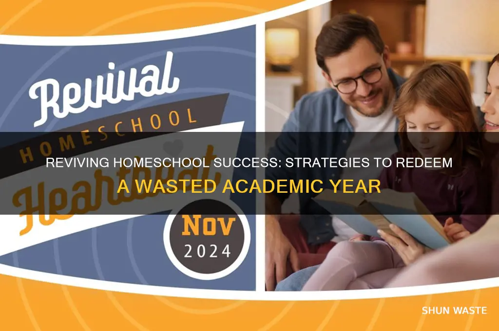 Reviving Homeschool Success: Strategies To Redeem A Wasted Academic ...