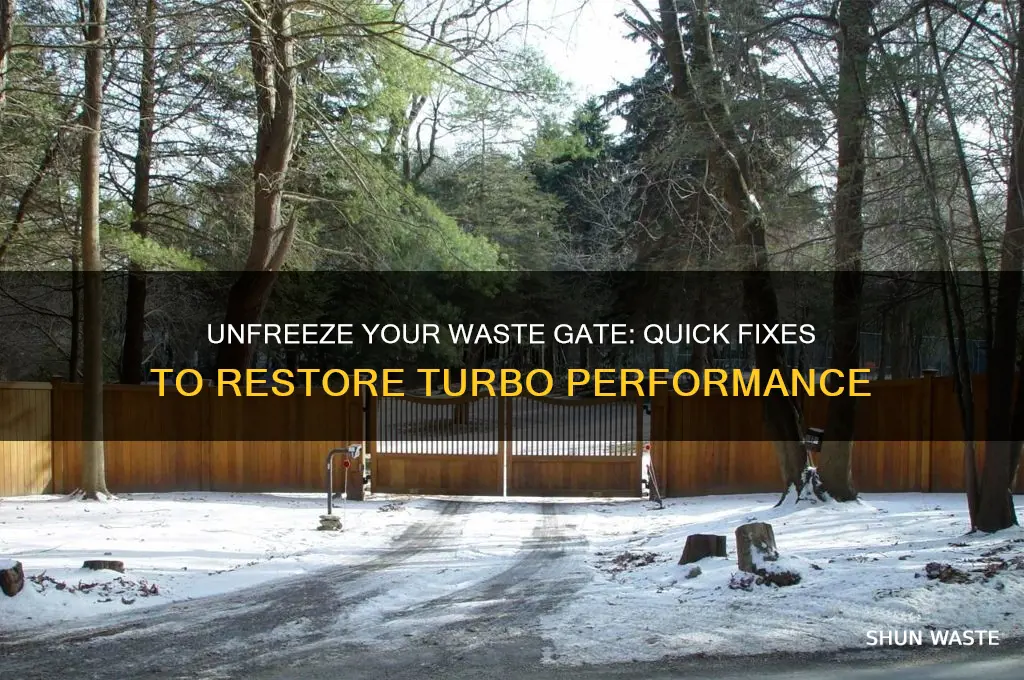 Unfreeze Your Waste Gate: Quick Fixes To Restore Turbo Performance ...