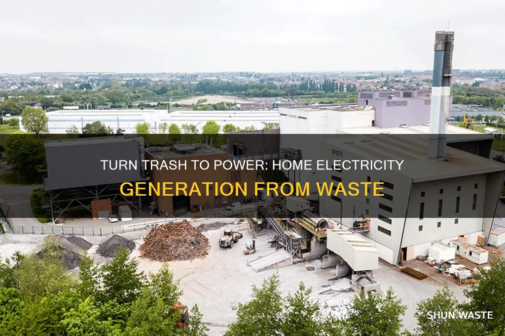 Turn Trash To Power: Home Electricity Generation From Waste | ShunWaste