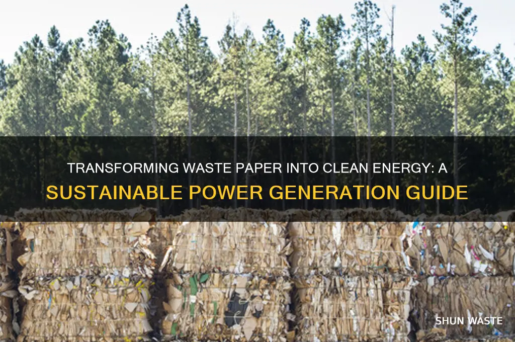 Transforming Waste Paper Into Clean Energy: A Sustainable Power ...