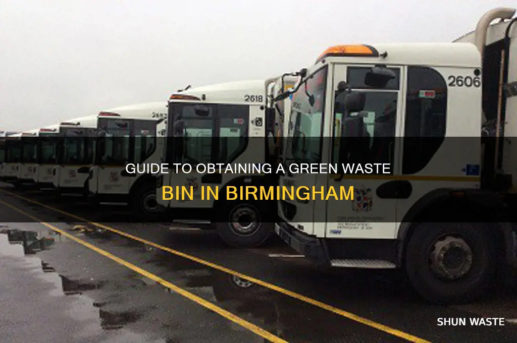 Guide To Obtaining A Green Waste Bin In Birmingham | ShunWaste