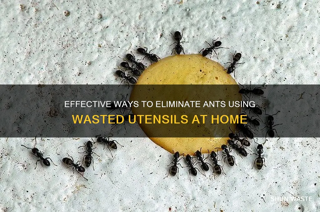 Effective Ways To Eliminate Ants Using Wasted Utensils At Home | ShunWaste