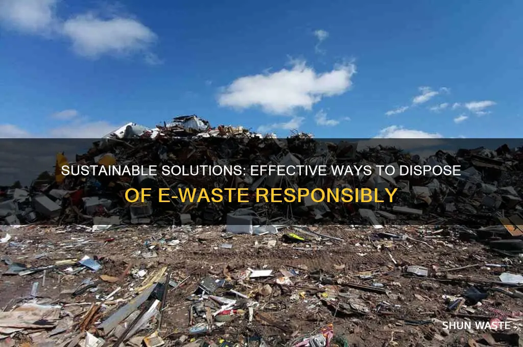 Sustainable Solutions: Effective Ways To Dispose Of E-Waste Responsibly ...
