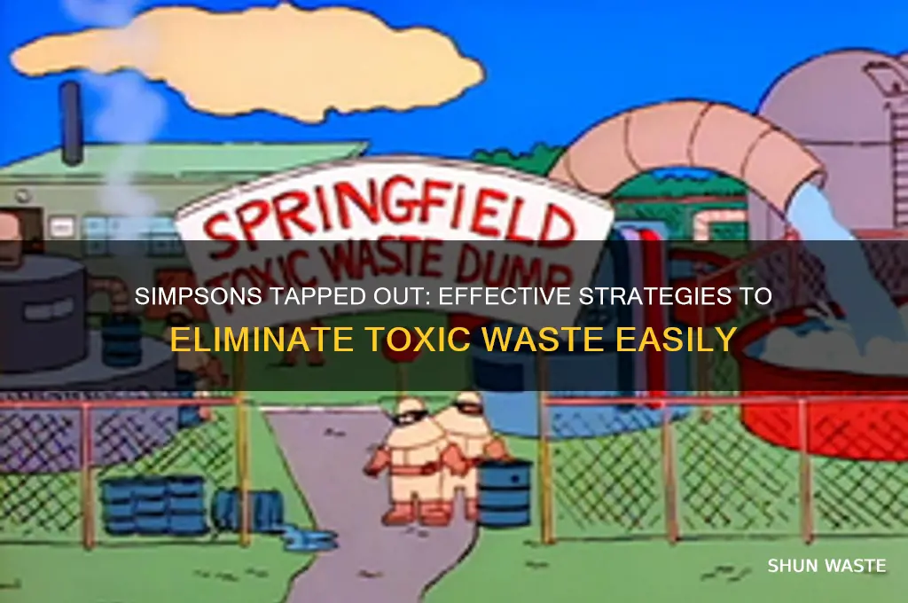 Simpsons Tapped Out: Effective Strategies To Eliminate Toxic Waste ...