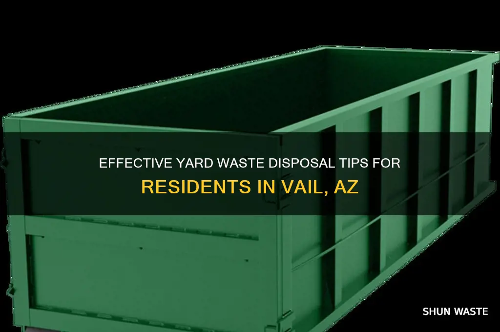 Effective Yard Waste Disposal Tips For Residents In Vail, Az | ShunWaste