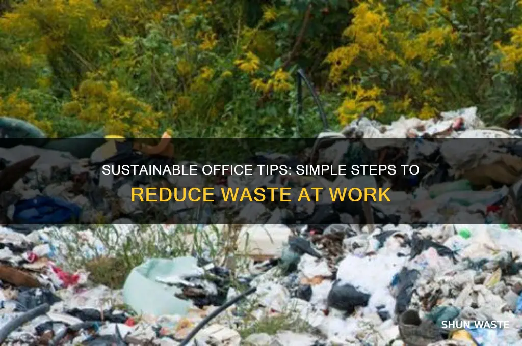 Sustainable Office Tips: Simple Steps To Reduce Waste At Work | ShunWaste