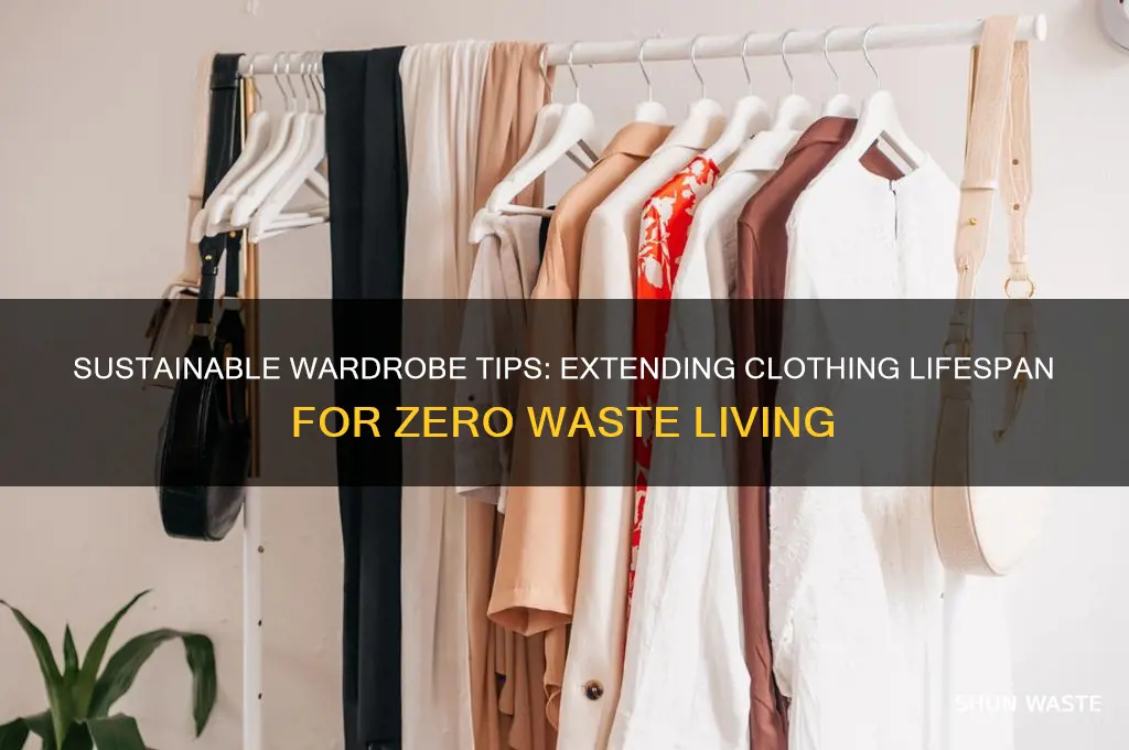 Sustainable Wardrobe Tips: Extending Clothing Lifespan For Zero Waste ...