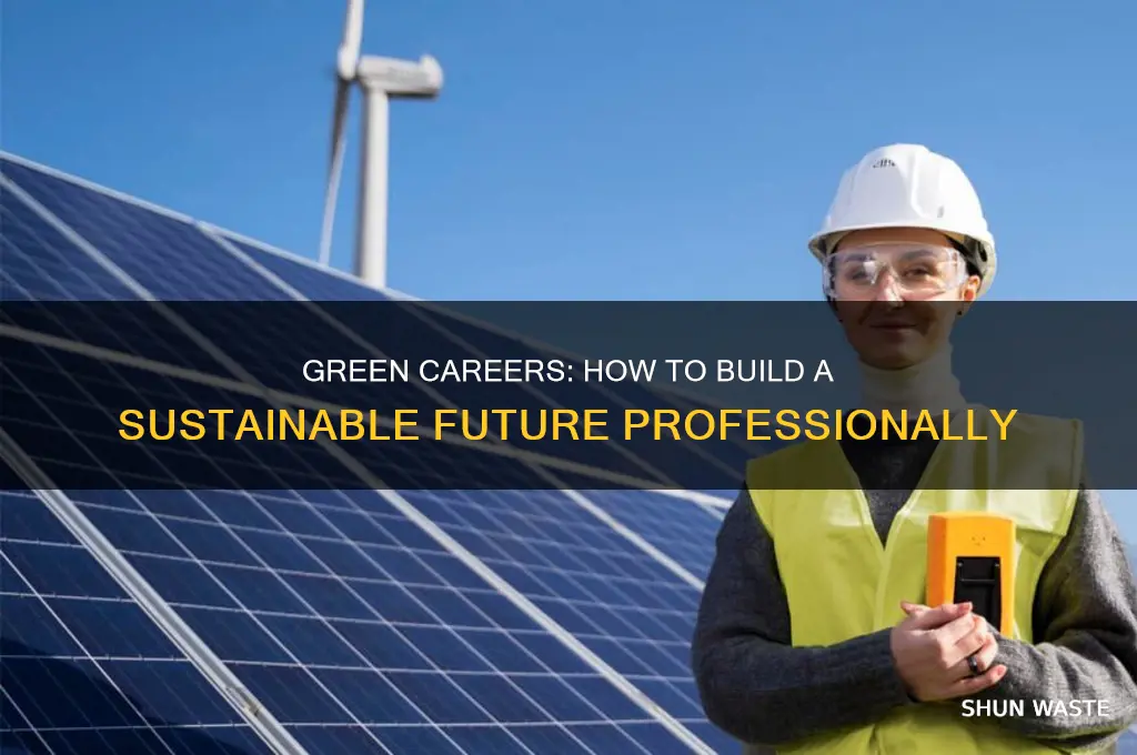 Green Careers: How To Build A Sustainable Future Professionally | ShunWaste