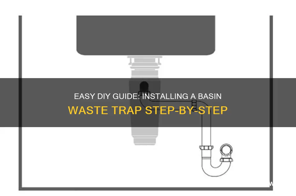 Easy Diy Guide: Installing A Basin Waste Trap Step-By-Step | ShunWaste