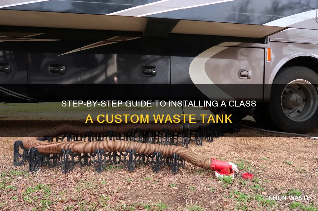Step-By-Step Guide To Installing A Class A Custom Waste Tank | ShunWaste