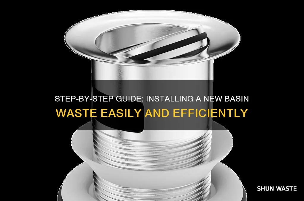 Step-By-Step Guide: Installing A New Basin Waste Easily And Efficiently ...