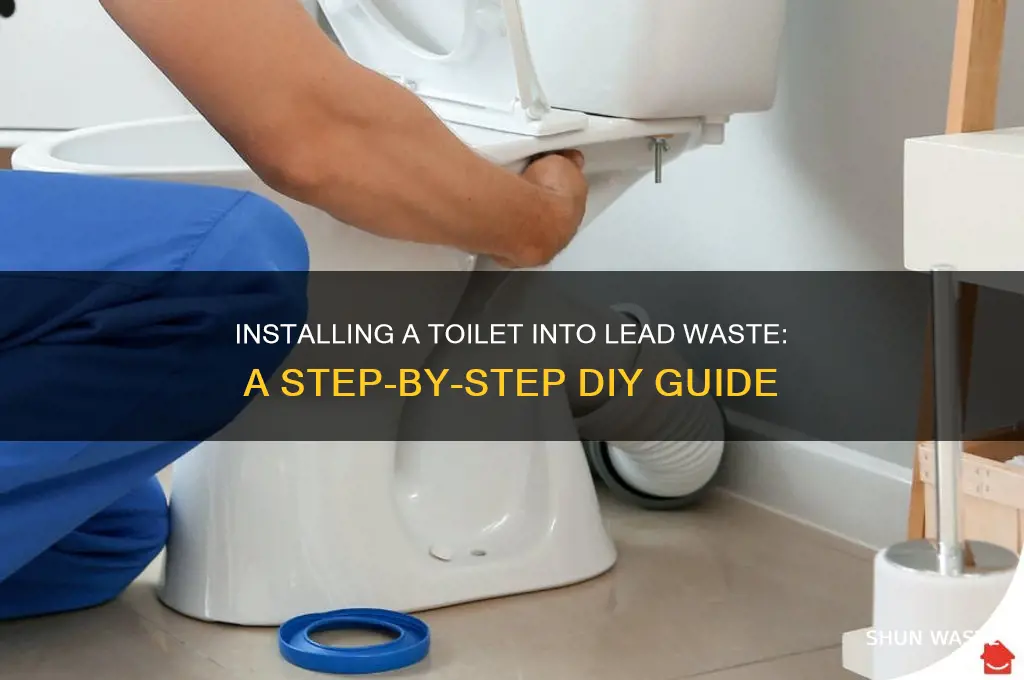 Installing A Toilet Into Lead Waste: A Step-By-Step Diy Guide | ShunWaste