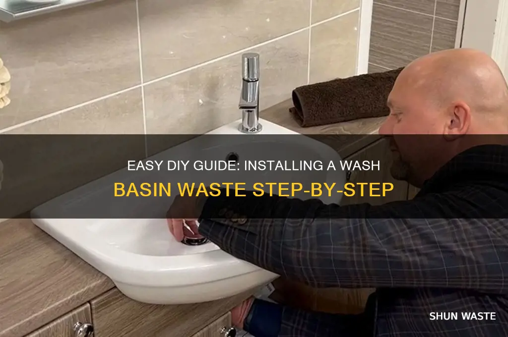 Easy Diy Guide: Installing A Wash Basin Waste Step-By-Step | ShunWaste