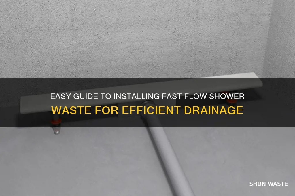 Easy Guide To Installing Fast Flow Shower Waste For Efficient Drainage ...