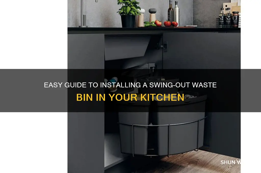 Easy Guide To Installing A Swing-Out Waste Bin In Your Kitchen | ShunWaste