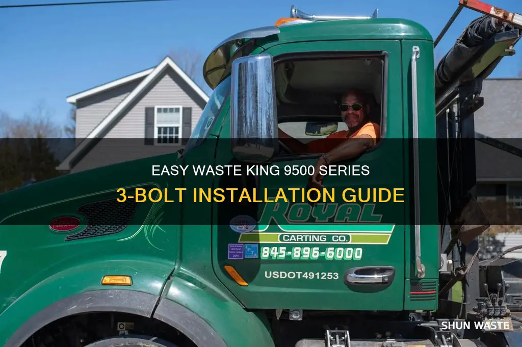 Easy Waste King 9500 Series 3-Bolt Installation Guide | ShunWaste