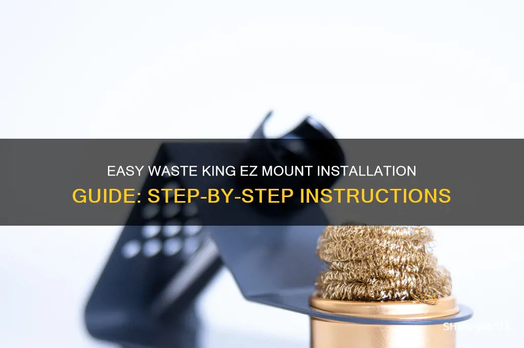 Easy Waste King Ez Mount Installation Guide: Step-By-Step Instructions ...