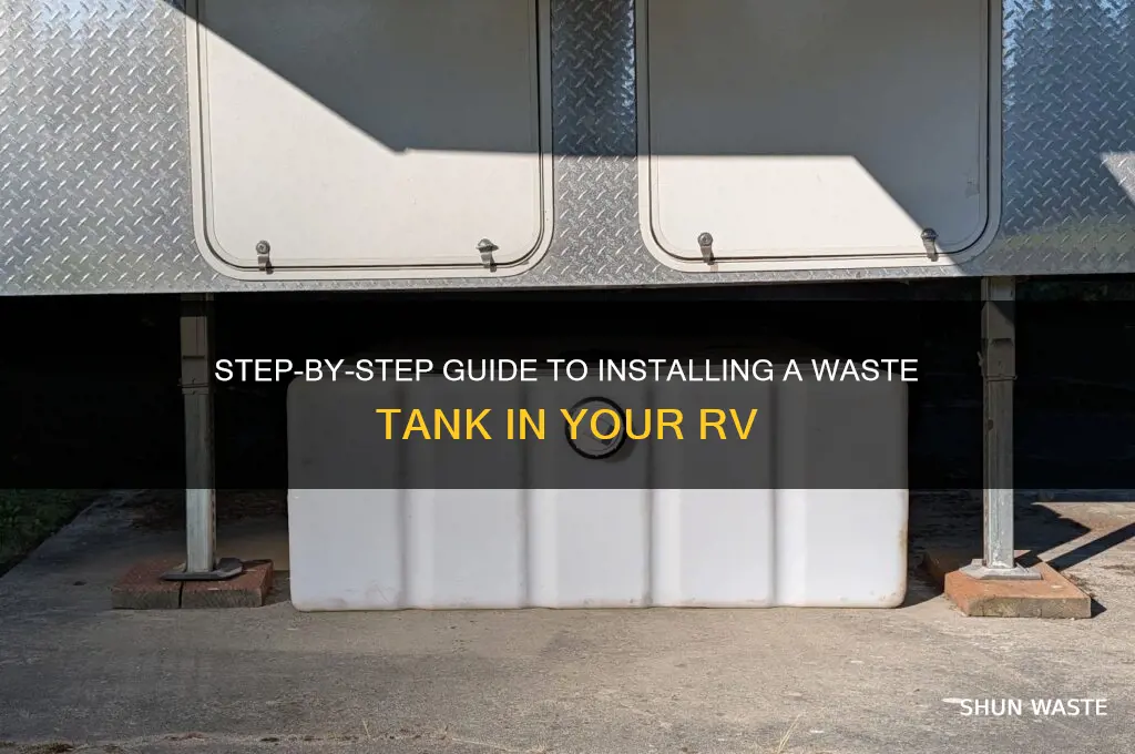 Step-By-Step Guide To Installing A Waste Tank In Your Rv | ShunWaste