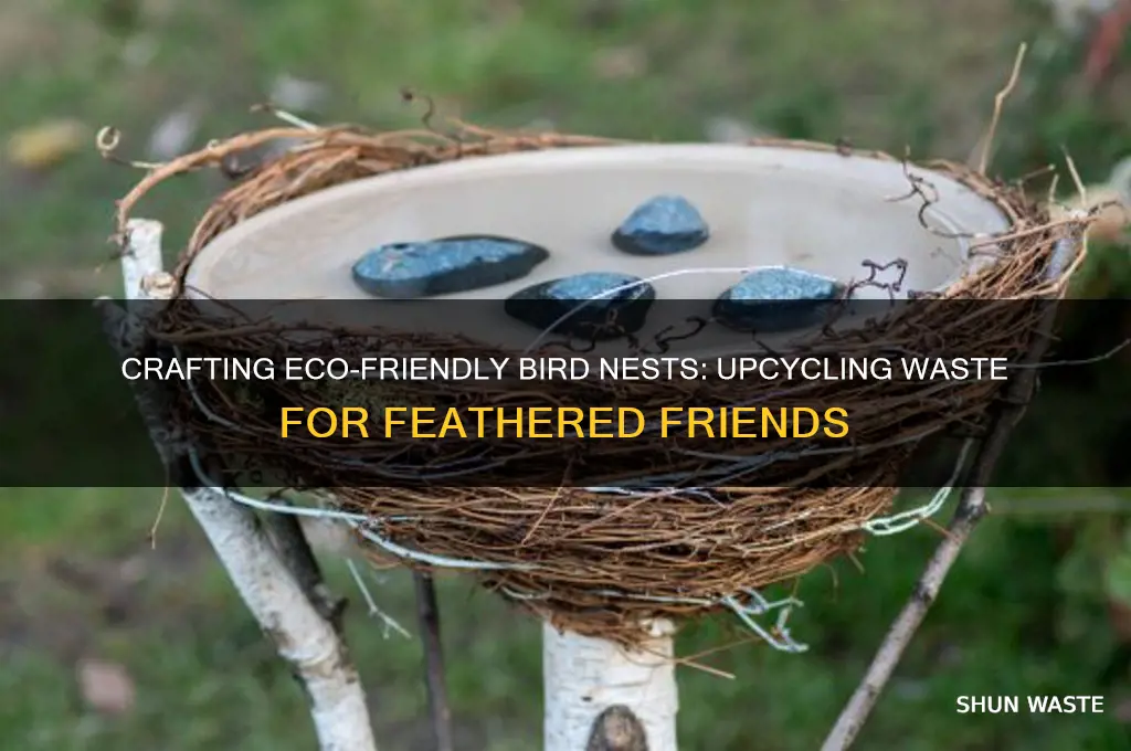 Crafting Eco-Friendly Bird Nests: Upcycling Waste For Feathered Friends ...