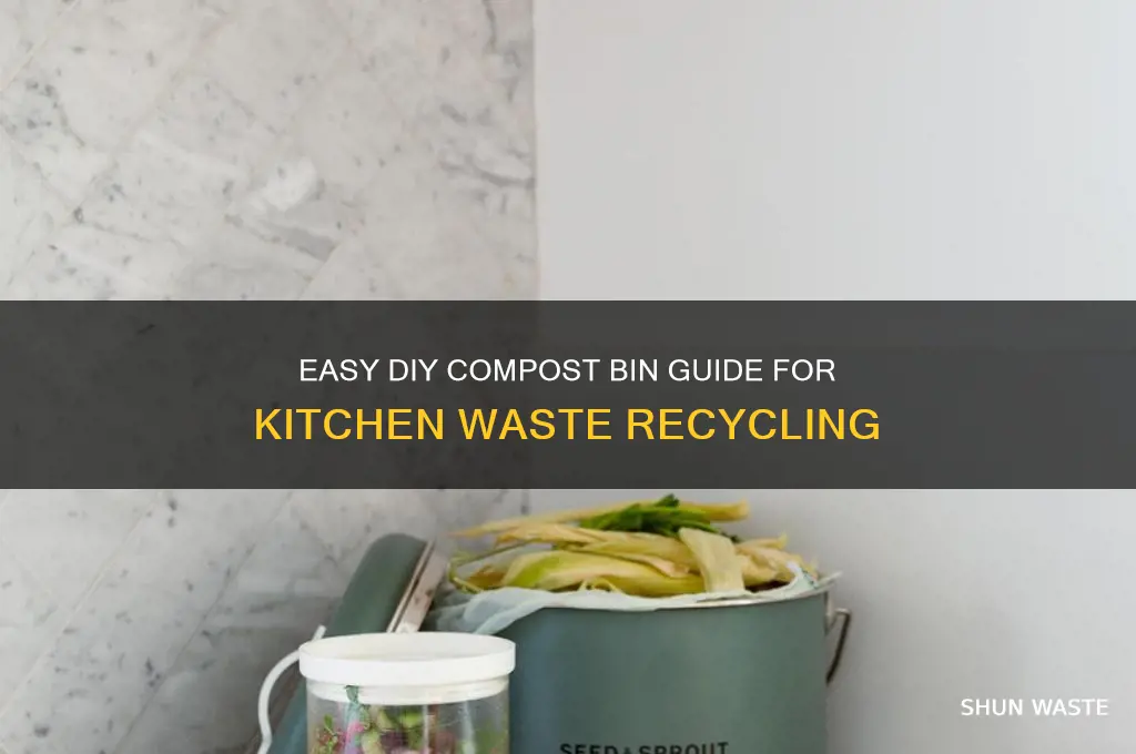 Easy Diy Compost Bin Guide For Kitchen Waste Recycling | ShunWaste