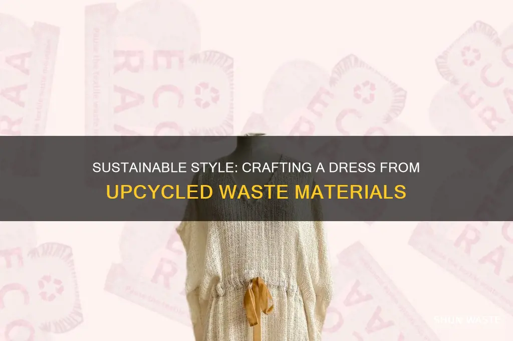 Sustainable Style: Crafting A Dress From Upcycled Waste Materials ...