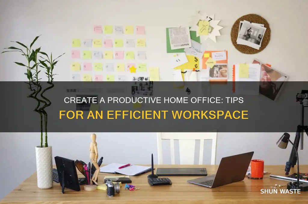 Create A Productive Home Office: Tips For An Efficient Workspace ...