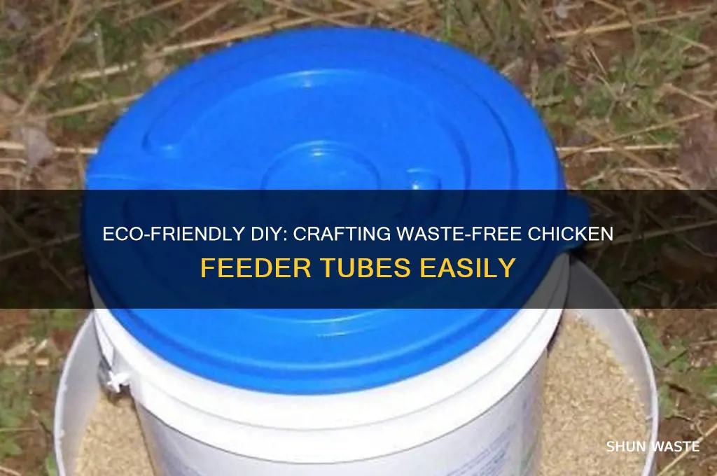 Eco-Friendly Diy: Crafting Waste-Free Chicken Feeder Tubes Easily ...
