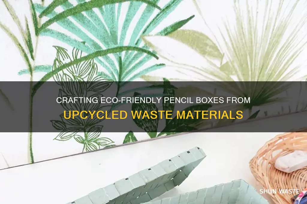 Crafting Eco-Friendly Pencil Boxes From Upcycled Waste Materials ...