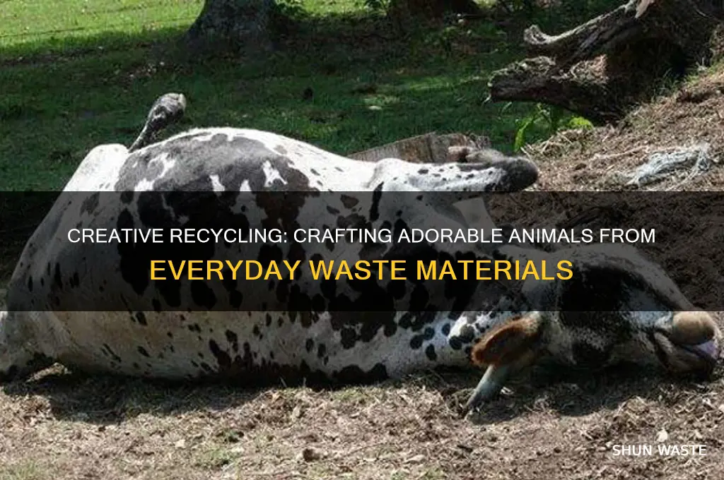 Creative Recycling: Crafting Adorable Animals From Everyday Waste ...