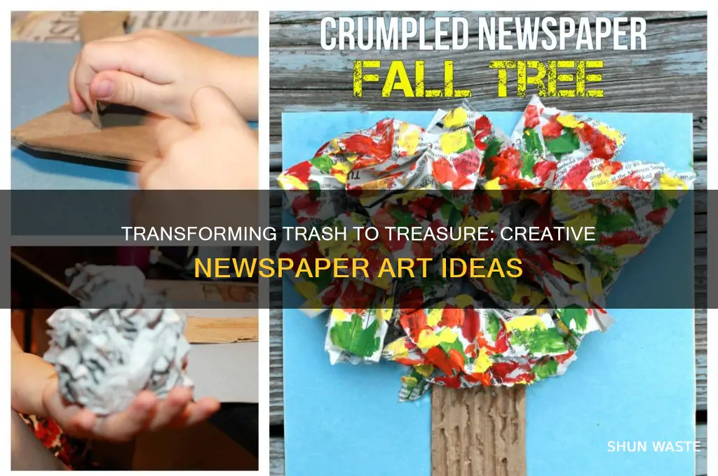 Transforming Trash To Treasure: Creative Newspaper Art Ideas | ShunWaste