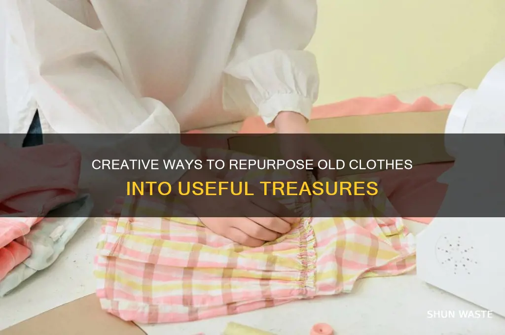 Creative Ways To Repurpose Old Clothes Into Useful Treasures | ShunWaste
