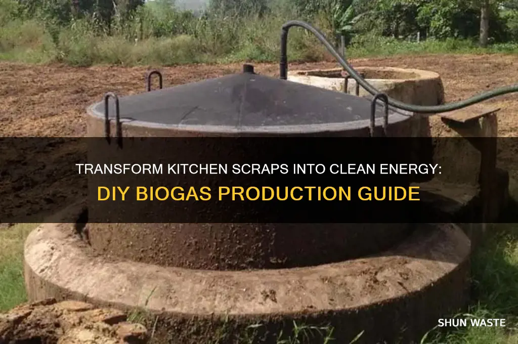 Transform Kitchen Scraps Into Clean Energy: Diy Biogas Production Guide ...