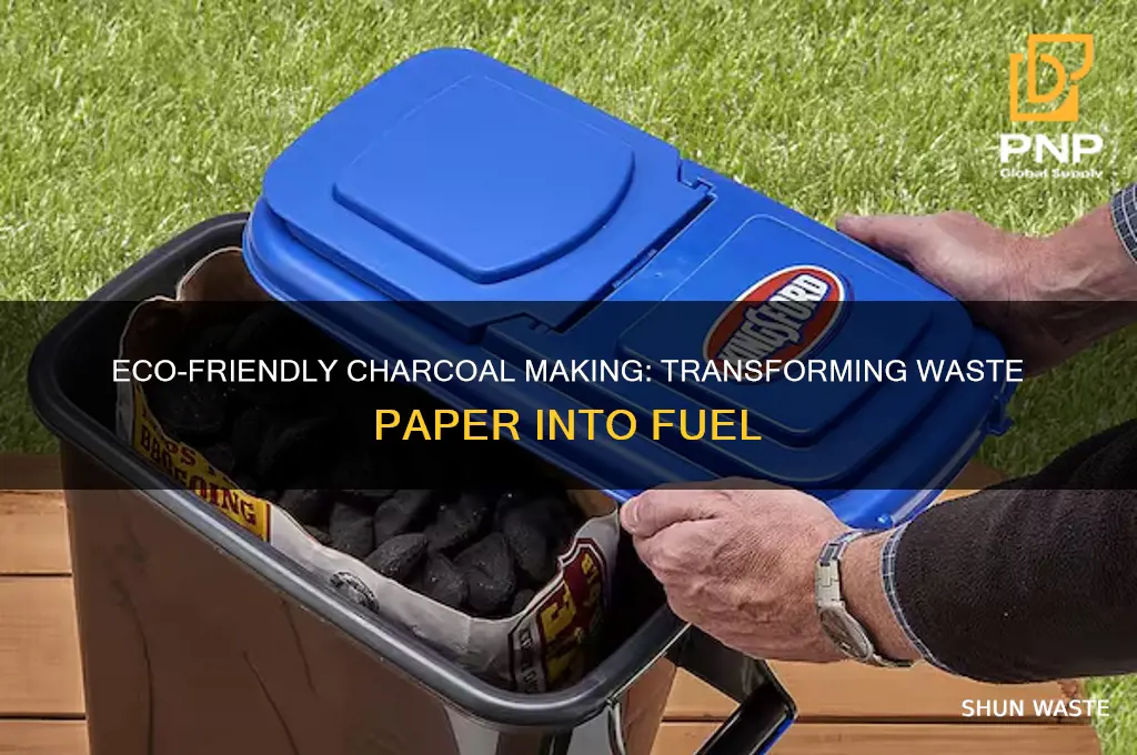 Eco-Friendly Charcoal Making: Transforming Waste Paper Into Fuel ...