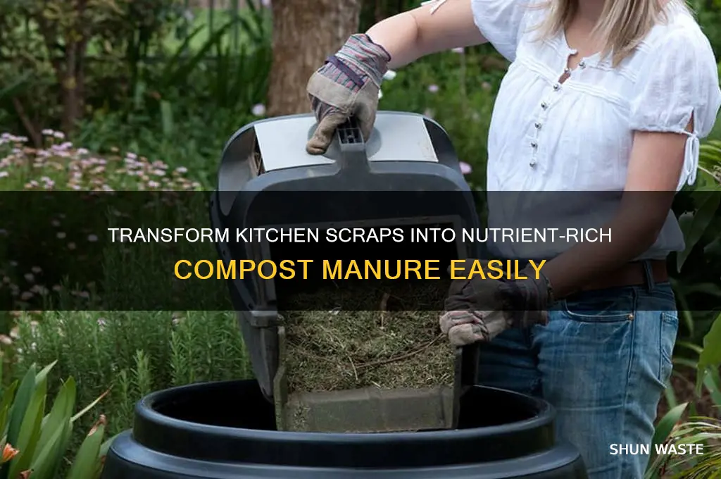 Transform Kitchen Scraps Into Nutrient-Rich Compost Manure Easily ...