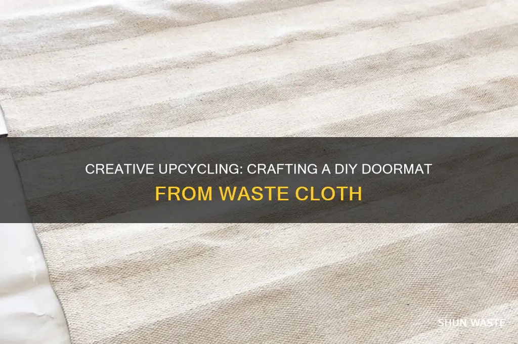Creative Upcycling: Crafting A Diy Doormat From Waste Cloth | ShunWaste