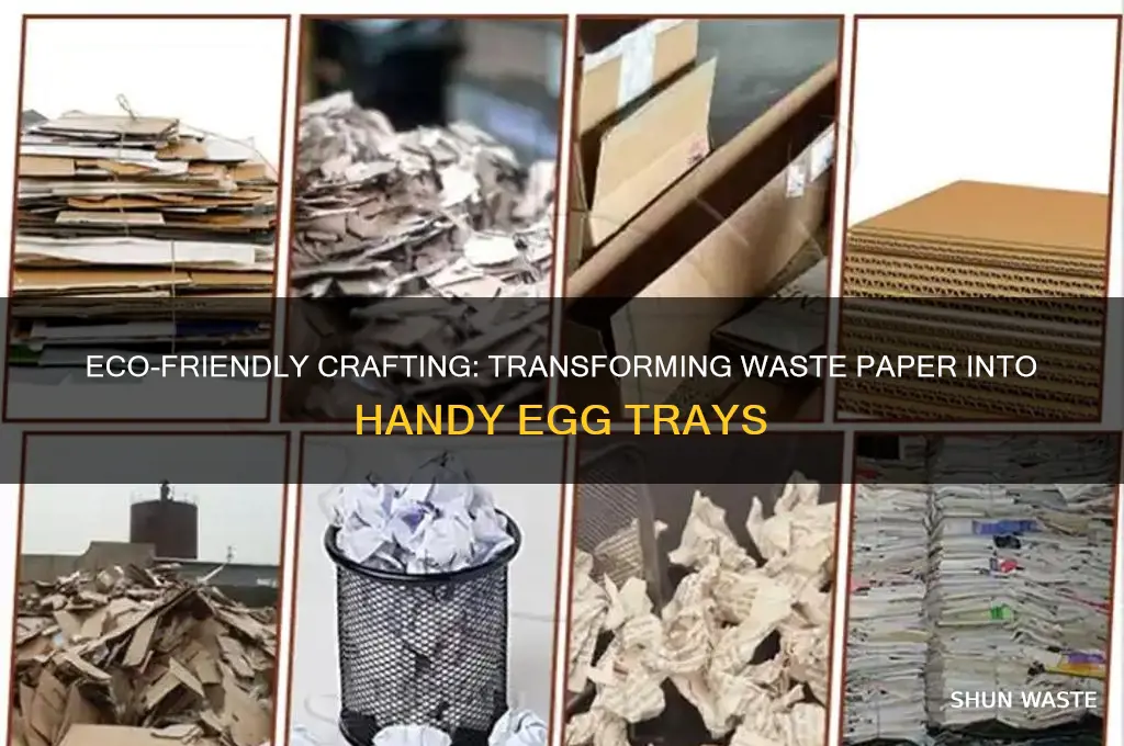 Eco-Friendly Crafting: Transforming Waste Paper Into Handy Egg Trays ...