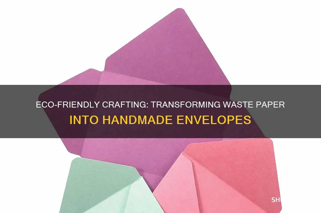 Eco-Friendly Crafting: Transforming Waste Paper Into Handmade Envelopes ...