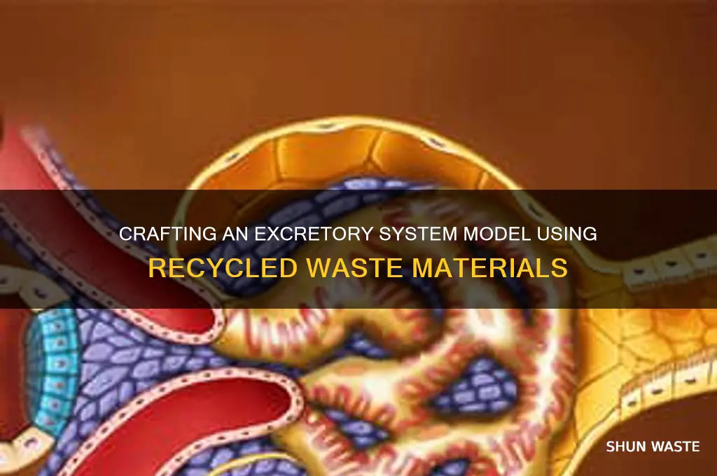 Crafting An Excretory System Model Using Recycled Waste Materials ...