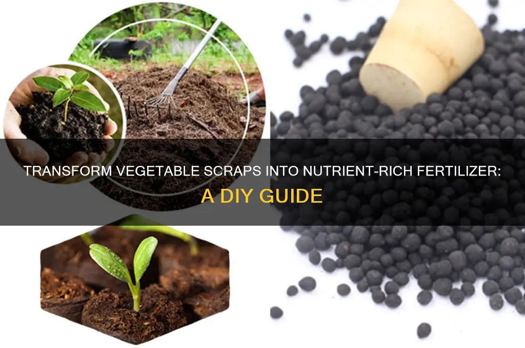 Transform Vegetable Scraps Into Nutrient-Rich Fertilizer: A Diy Guide ...