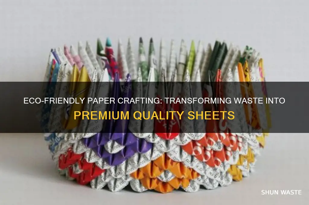 Eco-Friendly Paper Crafting: Transforming Waste Into Premium Quality ...