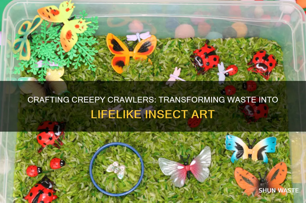Crafting Creepy Crawlers: Transforming Waste Into Lifelike Insect Art ...