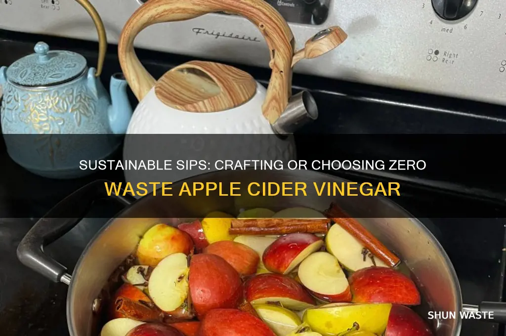 Sustainable Sips: Crafting Or Choosing Zero Waste Apple Cider Vinegar ...