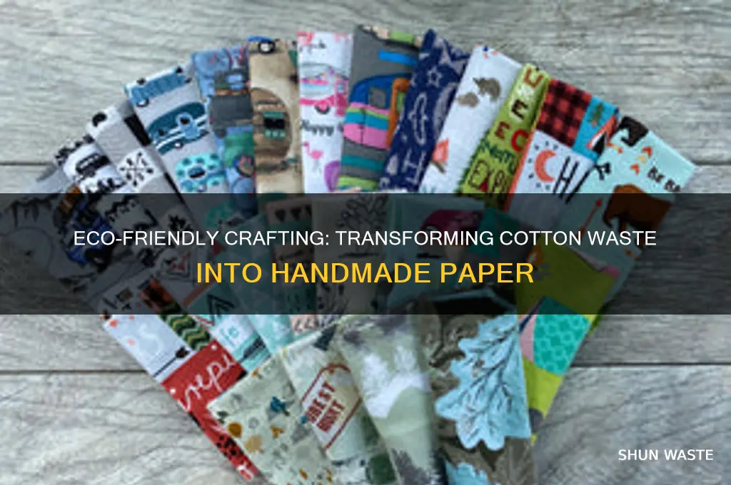 Eco-Friendly Crafting: Transforming Cotton Waste Into Handmade Paper ...
