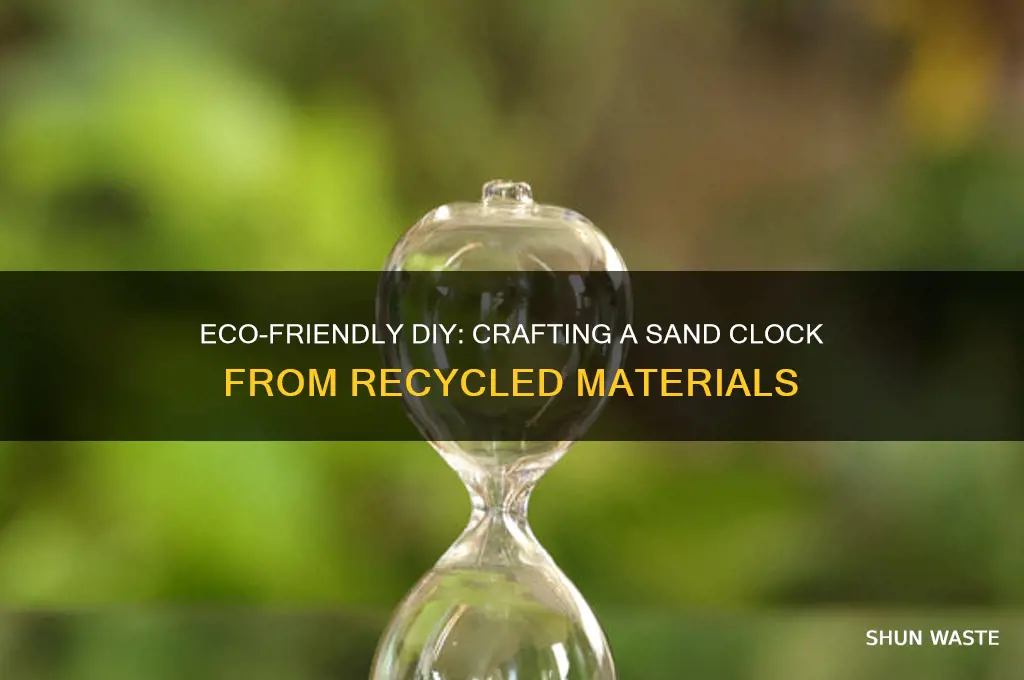 Eco-Friendly Diy: Crafting A Sand Clock From Recycled Materials | ShunWaste