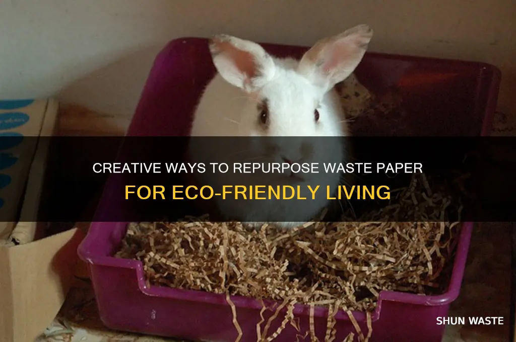 Creative Ways To Repurpose Waste Paper For Eco-Friendly Living | ShunWaste