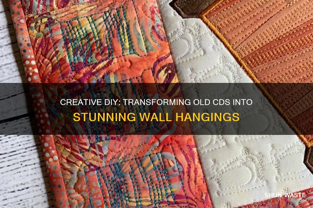 Creative Diy: Transforming Old Cds Into Stunning Wall Hangings | ShunWaste