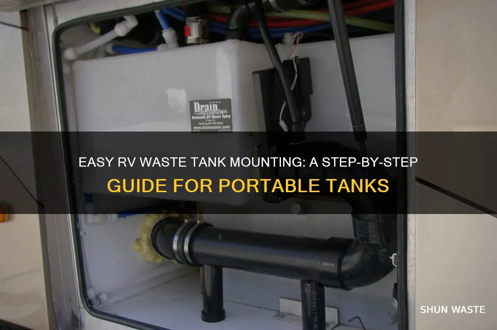 Easy Rv Waste Tank Mounting: A Step-By-Step Guide For Portable Tanks ...